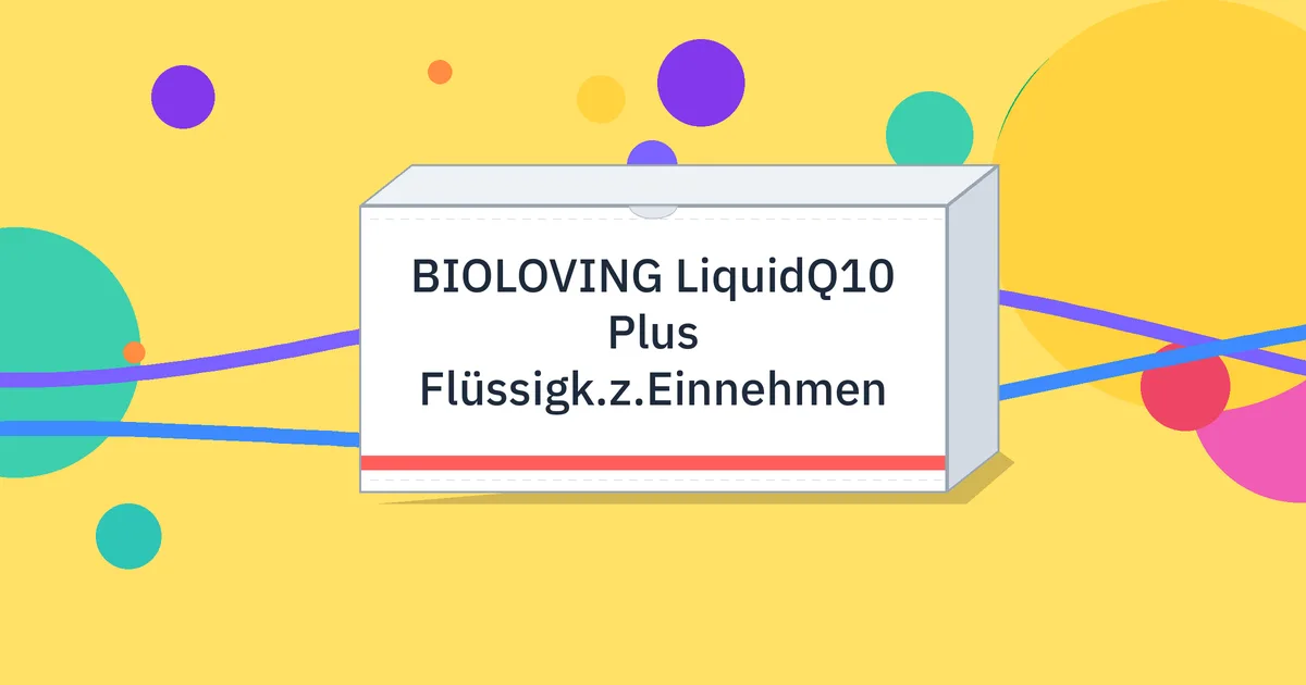 Symbolbild: Packung mit der Aufschrift BIOLOVING LiquidQ10 Plus Flüssigk.z.Einnehmen (PZN 18025472) – Verfügbarkeit und Bezug in Apotheken in Frankfurt am Main