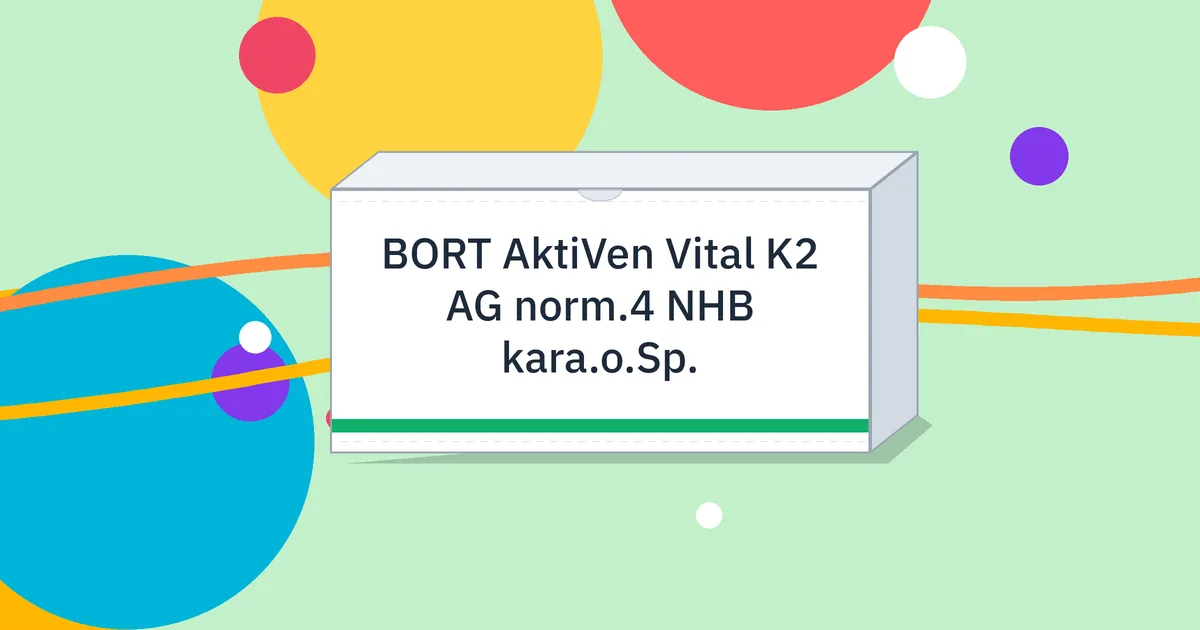 Symbolbild: Packung mit der Aufschrift BORT AktiVen Vital K2 AG norm.4 NHB kara.o.Sp. (PZN 12383957) – Verfügbarkeit und Bezug in Apotheken in Frankfurt am Main
