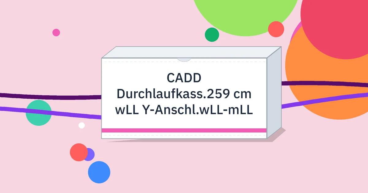 Symbolbild: Packung mit der Aufschrift CADD Durchlaufkass.259 cm wLL Y-Anschl.wLL-mLL (PZN 15434796) – Verfügbarkeit und Bezug in Apotheken in Frankfurt am Main