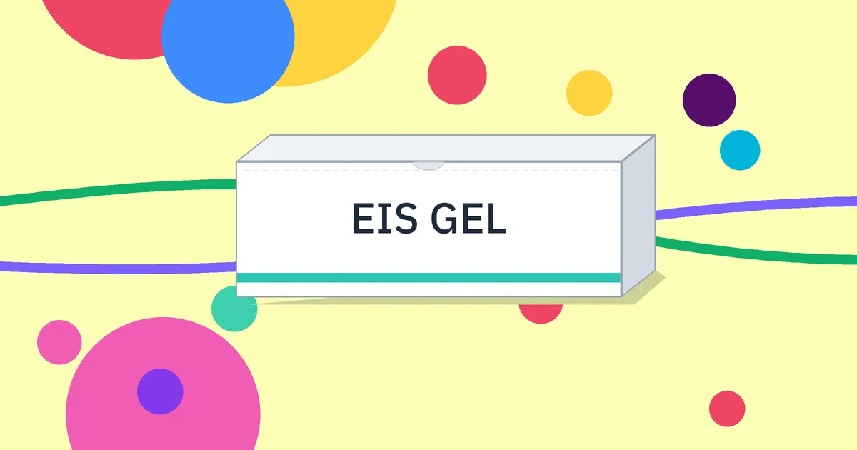Symbolbild: Packung mit der Aufschrift EIS GEL (PZN 07519998) – Verfügbarkeit und Bezug in Apotheken in Frankfurt am Main