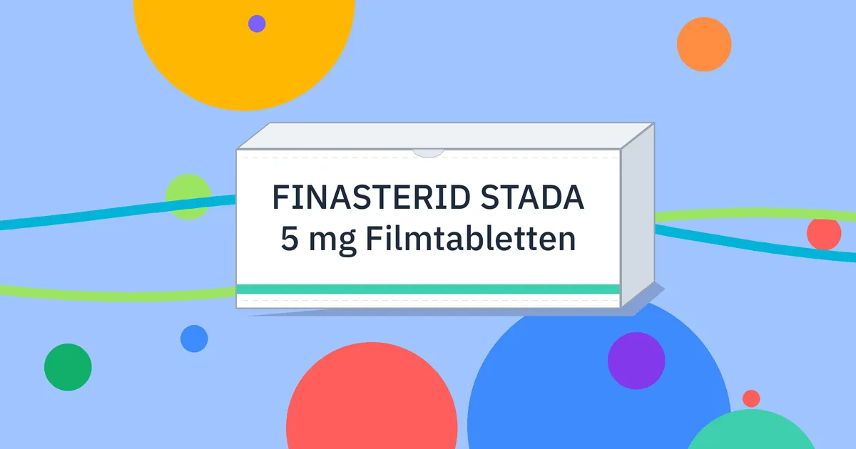 Symbolbild: Packung mit der Aufschrift FINASTERID STADA 5 mg Filmtabletten (PZN 00605223) – Verfügbarkeit und Bezug in Apotheken in Frankfurt am Main