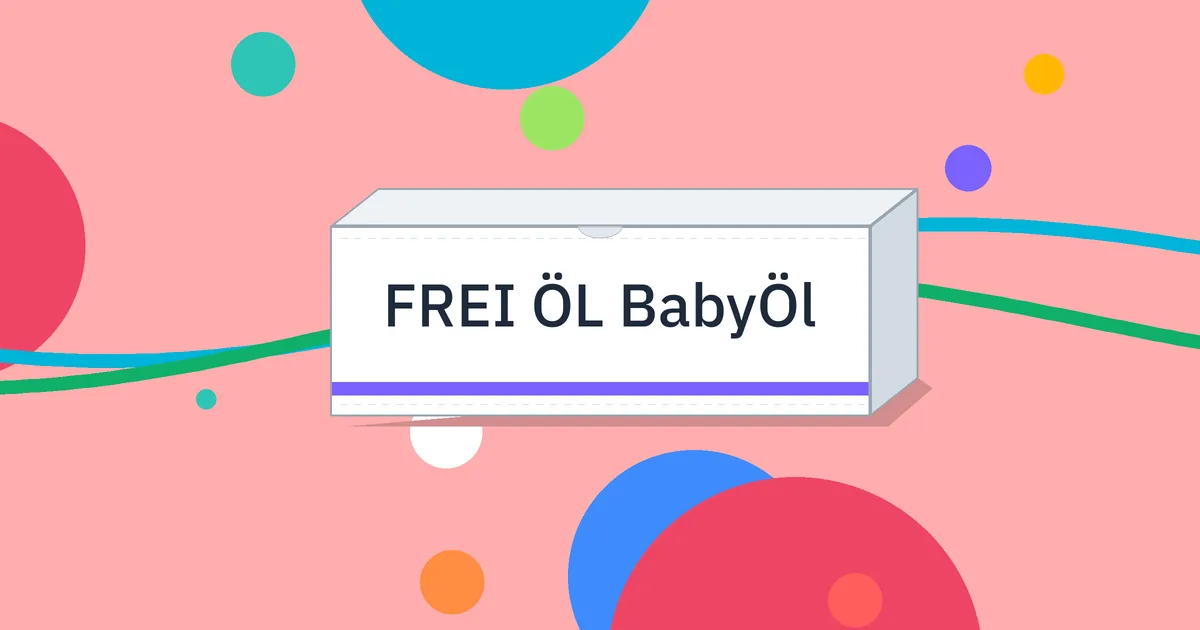 Symbolbild: Packung mit der Aufschrift FREI ÖL BabyÖl (PZN 13660241) – Verfügbarkeit und Bezug in Apotheken in Frankfurt am Main