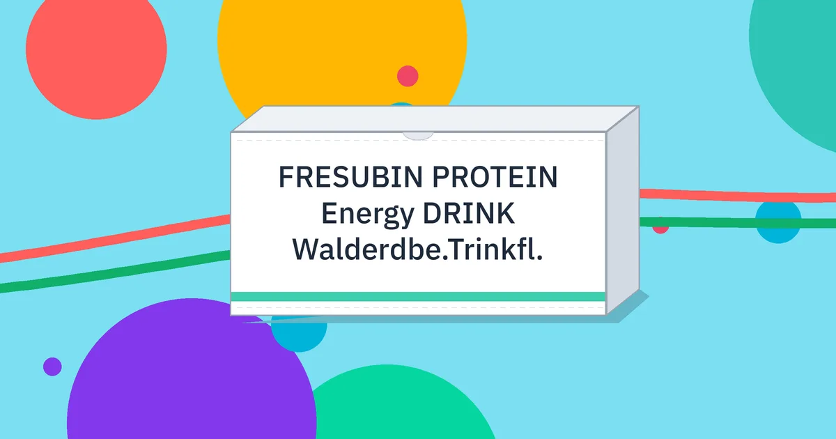 Symbolbild: Packung mit der Aufschrift FRESUBIN PROTEIN Energy DRINK Walderdbe.Trinkfl. (PZN 20192131) – Verfügbarkeit und Bezug in Apotheken in Frankfurt am Main