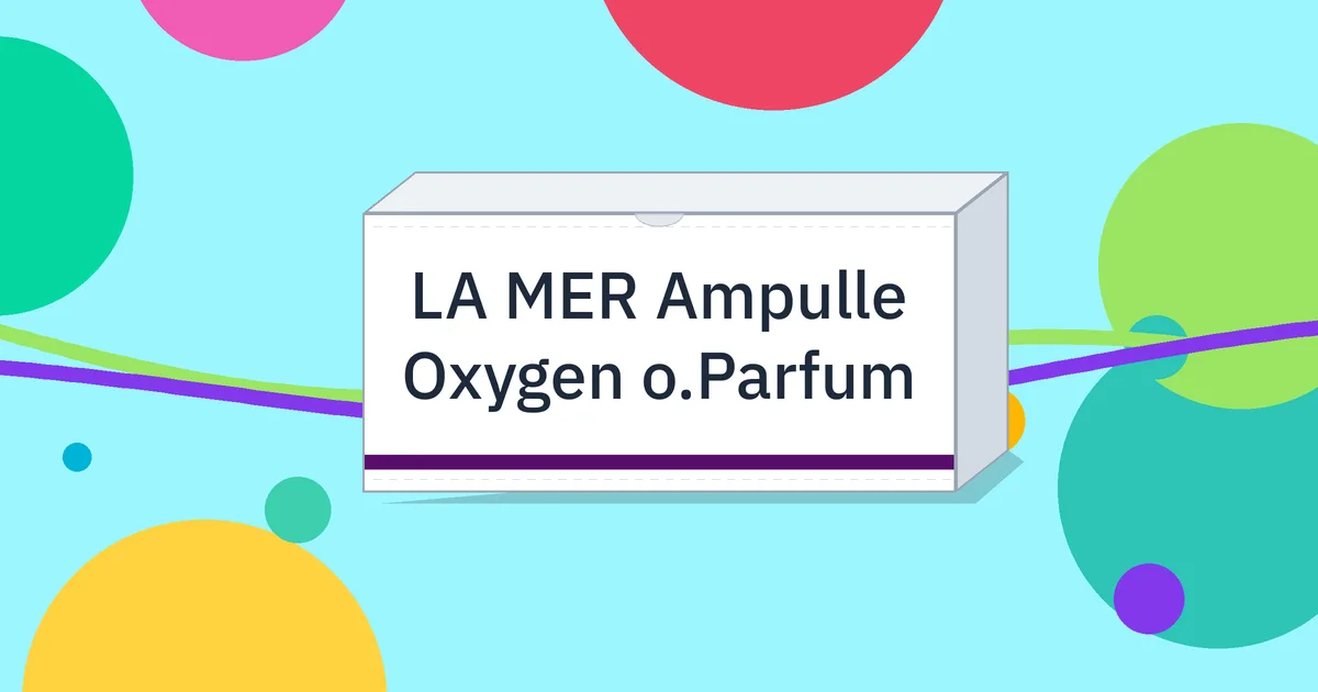 Symbolbild: Packung mit der Aufschrift LA MER Ampulle Oxygen o.Parfum (PZN 16789219) – Verfügbarkeit und Bezug in Apotheken in Frankfurt am Main