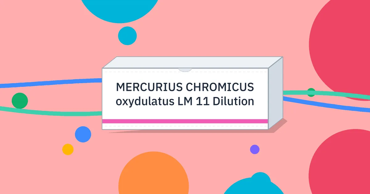 Symbolbild: Packung mit der Aufschrift MERCURIUS CHROMICUS oxydulatus LM 11 Dilution (PZN 12949488) – Verfügbarkeit und Bezug in Apotheken in Frankfurt am Main