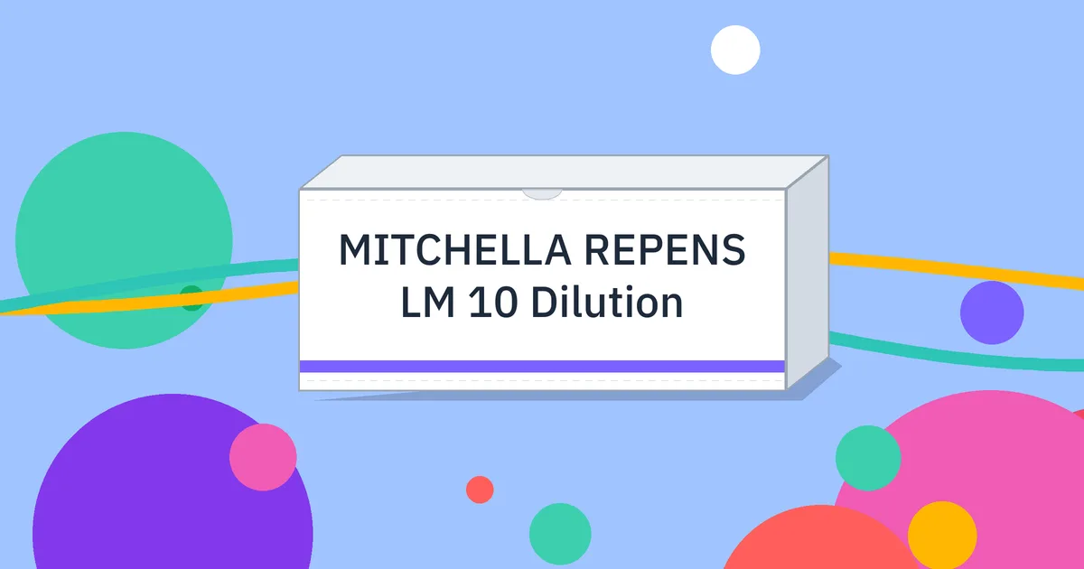 Symbolbild: Packung mit der Aufschrift MITCHELLA REPENS LM 10 Dilution (PZN 13609300) – Verfügbarkeit und Bezug in Apotheken in Frankfurt am Main