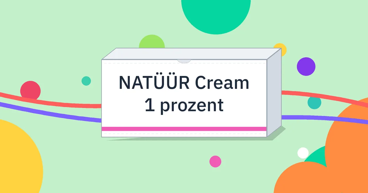 Symbolbild: Packung mit der Aufschrift NATÜÜR Cream 1 prozent (PZN 19860515) – Verfügbarkeit und Bezug in Apotheken in Frankfurt am Main