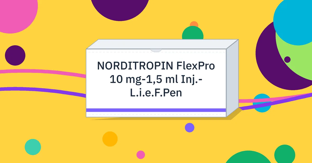 Symbolbild: Packung mit der Aufschrift NORDITROPIN FlexPro 10 mg-1,5 ml Inj.-L.i.e.F.Pen (PZN 10966301) – Verfügbarkeit und Bezug in Apotheken in Frankfurt am Main