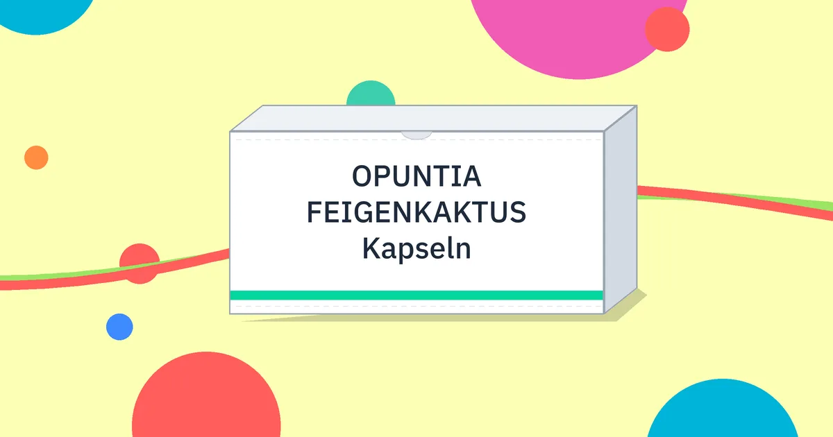 Symbolbild: Packung mit der Aufschrift OPUNTIA FEIGENKAKTUS Kapseln (PZN 01532348) – Verfügbarkeit und Bezug in Apotheken in Frankfurt am Main