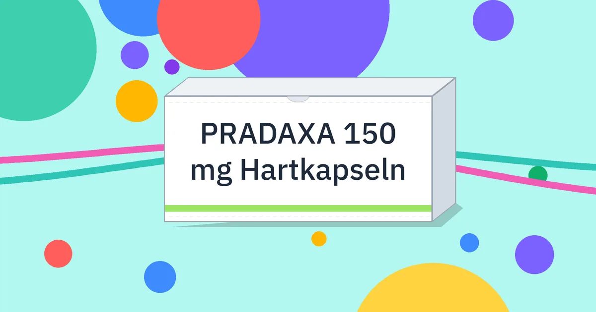 Symbolbild: Packung mit der Aufschrift PRADAXA 150 mg Hartkapseln (PZN 10357542) – Verfügbarkeit und Bezug in Apotheken in Frankfurt am Main