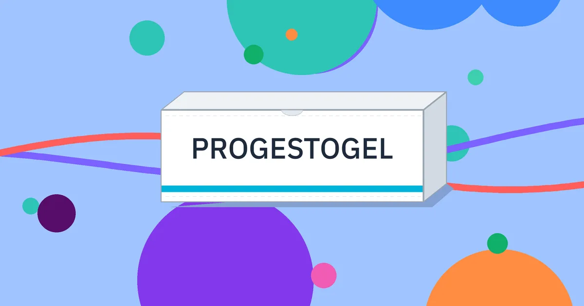 Symbolbild: Packung mit der Aufschrift PROGESTOGEL (PZN 02536176) – Verfügbarkeit und Bezug in Apotheken in Frankfurt am Main