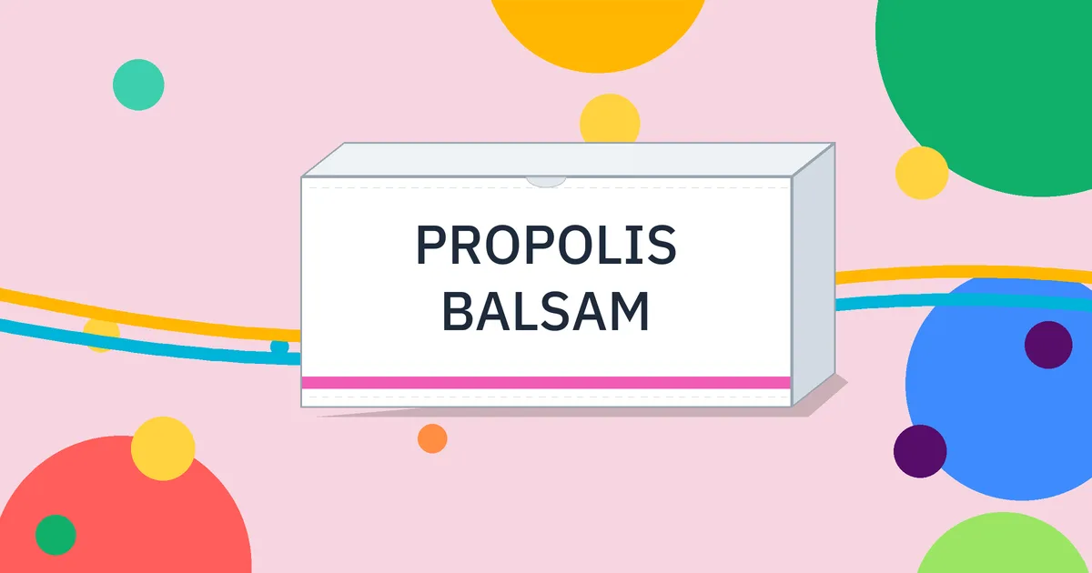 Symbolbild: Packung mit der Aufschrift PROPOLIS BALSAM (PZN 19363018) – Verfügbarkeit und Bezug in Apotheken in Frankfurt am Main