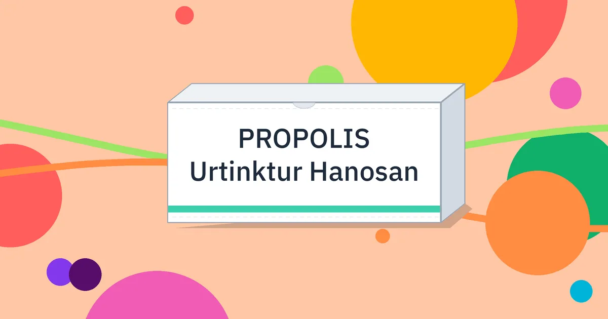 Symbolbild: Packung mit der Aufschrift PROPOLIS Urtinktur Hanosan (PZN 02392240) – Verfügbarkeit und Bezug in Apotheken in Frankfurt am Main