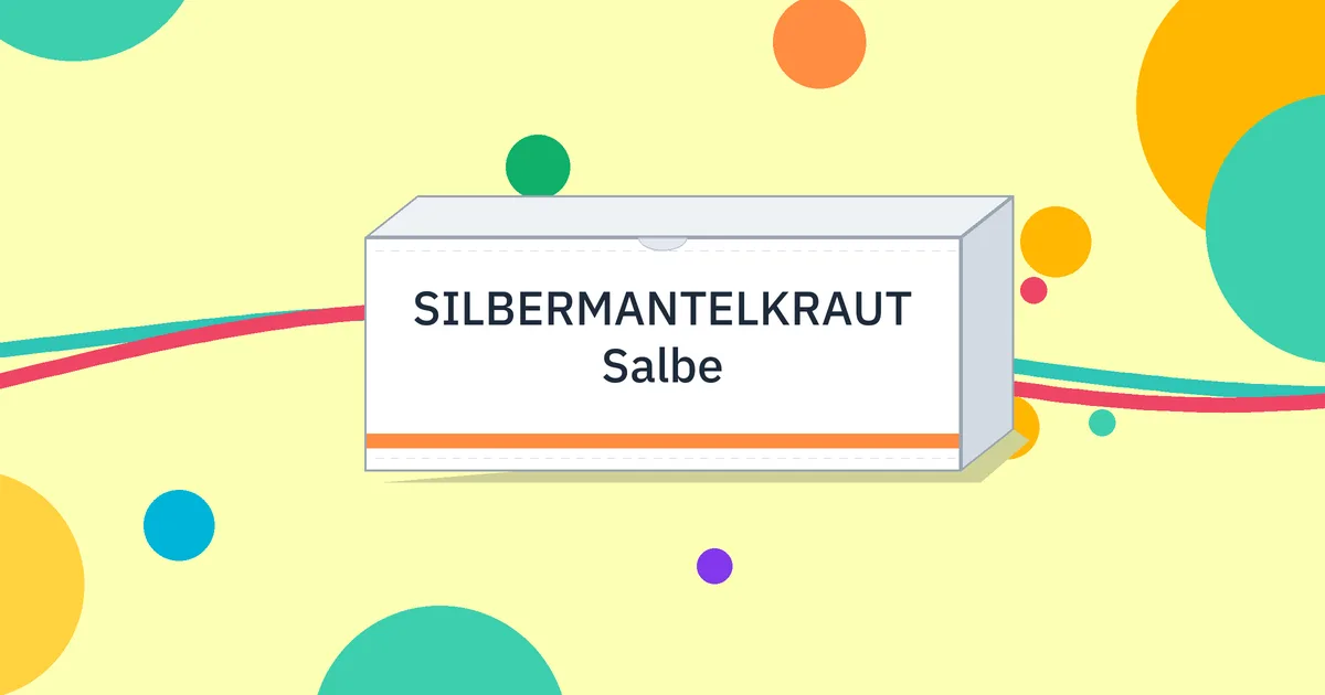 Symbolbild: Packung mit der Aufschrift SILBERMANTELKRAUT Salbe (PZN 18396197) – Verfügbarkeit und Bezug in Apotheken in Frankfurt am Main