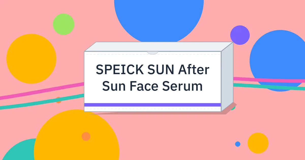 Symbolbild: Packung mit der Aufschrift SPEICK SUN After Sun Face Serum (PZN 18500884) – Verfügbarkeit und Bezug in Apotheken in Frankfurt am Main