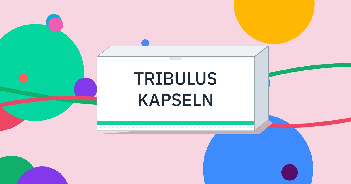 Symbolbild: Packung mit der Aufschrift TRIBULUS KAPSELN (PZN 07621248) – Verfügbarkeit und Bezug in Apotheken in Frankfurt am Main