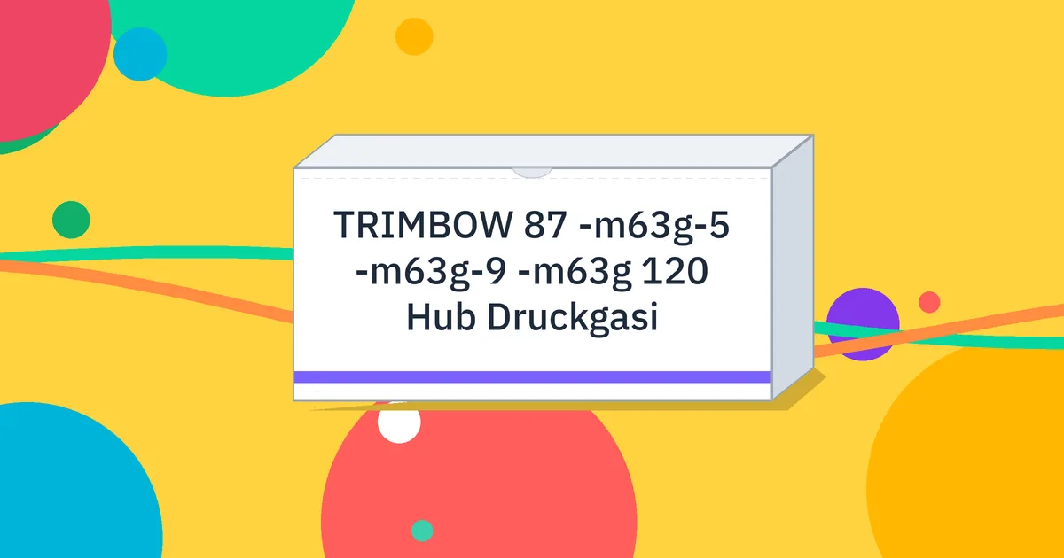 Symbolbild: Packung mit der Aufschrift TRIMBOW 87 -m63g-5 -m63g-9 -m63g 120 Hub Druckgasi (PZN 18067447) – Verfügbarkeit und Bezug in Apotheken in Frankfurt am Main