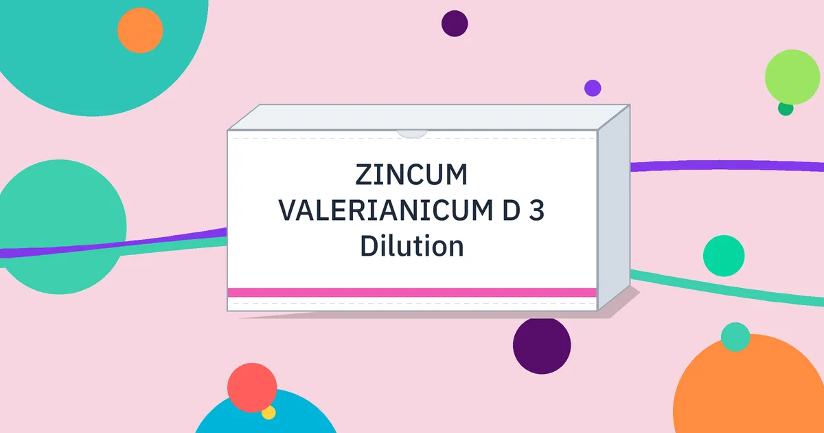 Symbolbild: Packung mit der Aufschrift ZINCUM VALERIANICUM D 3 Dilution (PZN 01615235) – Verfügbarkeit und Bezug in Apotheken in Frankfurt am Main