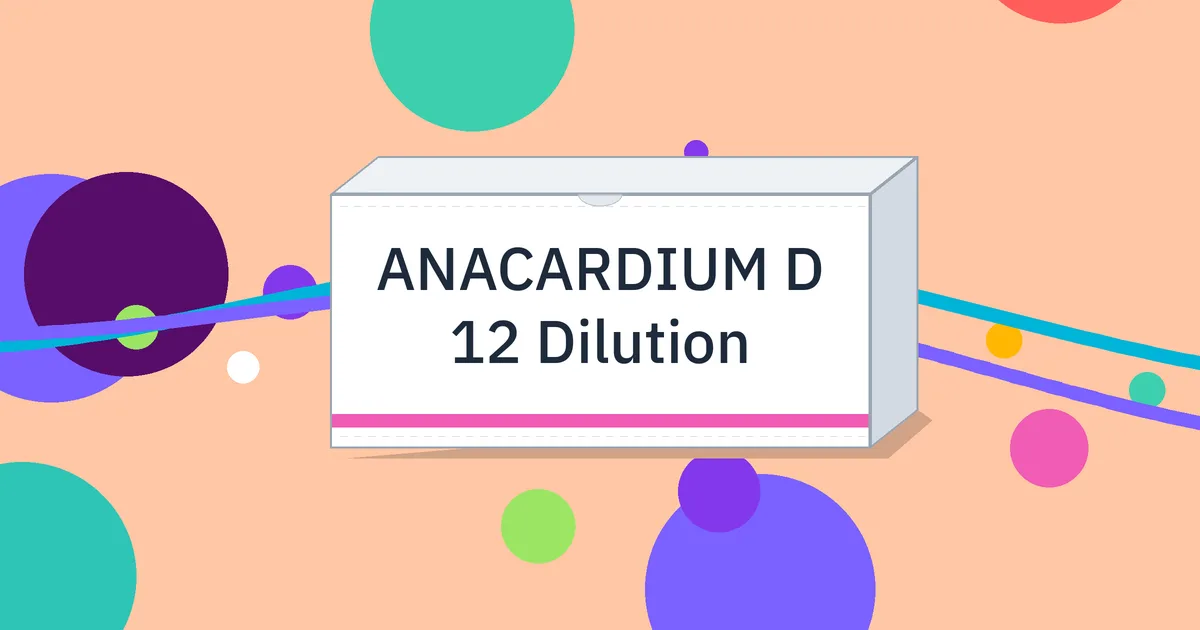 Symbolbild: Packung mit der Aufschrift ANACARDIUM D 12 Dilution (PZN 02400809) – Verfügbarkeit und Bezug in Apotheken in Frankfurt am Main