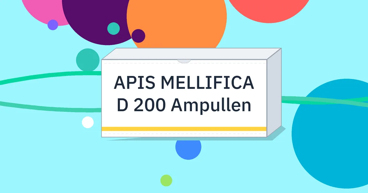 Symbolbild: Packung mit der Aufschrift APIS MELLIFICA D 200 Ampullen (PZN 11704017) – Verfügbarkeit und Bezug in Apotheken in Frankfurt am Main