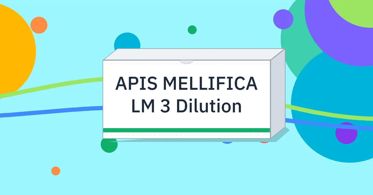 Symbolbild: Packung mit der Aufschrift APIS MELLIFICA LM 3 Dilution (PZN 12764984) – Verfügbarkeit und Bezug in Apotheken in Frankfurt am Main