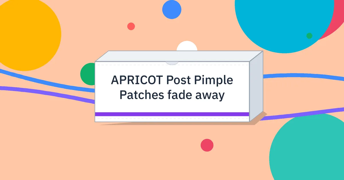 Symbolbild: Packung mit der Aufschrift APRICOT Post Pimple Patches fade away (PZN 19523769) – Verfügbarkeit und Bezug in Apotheken in Frankfurt am Main