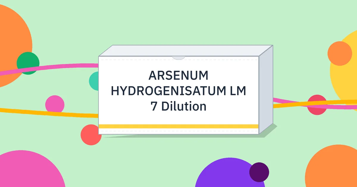 Symbolbild: Packung mit der Aufschrift ARSENUM HYDROGENISATUM LM 7 Dilution (PZN 12778377) – Verfügbarkeit und Bezug in Apotheken in Frankfurt am Main