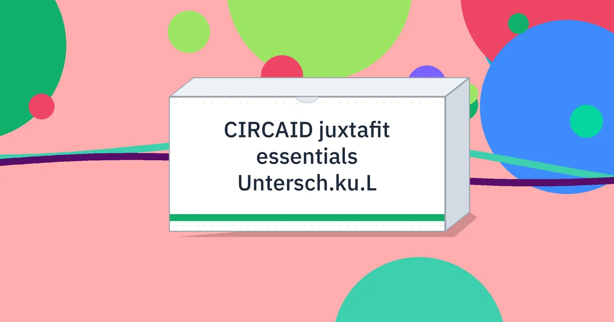 Symbolbild: Packung mit der Aufschrift CIRCAID juxtafit essentials Untersch.ku.L (PZN 17939307) – Verfügbarkeit und Bezug in Apotheken in Frankfurt am Main