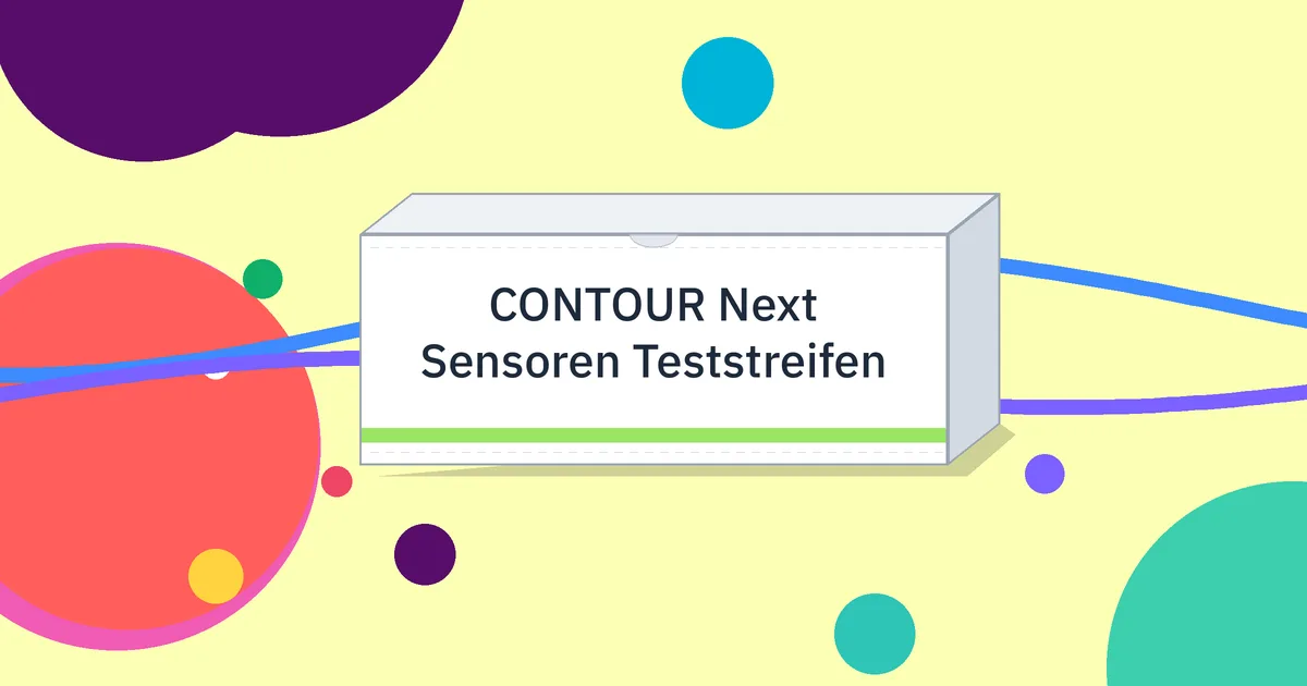 Symbolbild: Packung mit der Aufschrift CONTOUR Next Sensoren Teststreifen (PZN 16031965) – Verfügbarkeit und Bezug in Apotheken in Frankfurt am Main