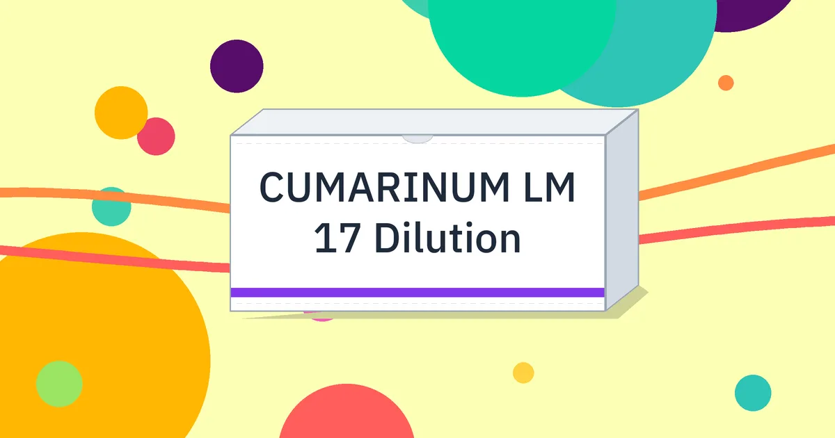 Symbolbild: Packung mit der Aufschrift CUMARINUM LM 17 Dilution (PZN 12836873) – Verfügbarkeit und Bezug in Apotheken in Frankfurt am Main