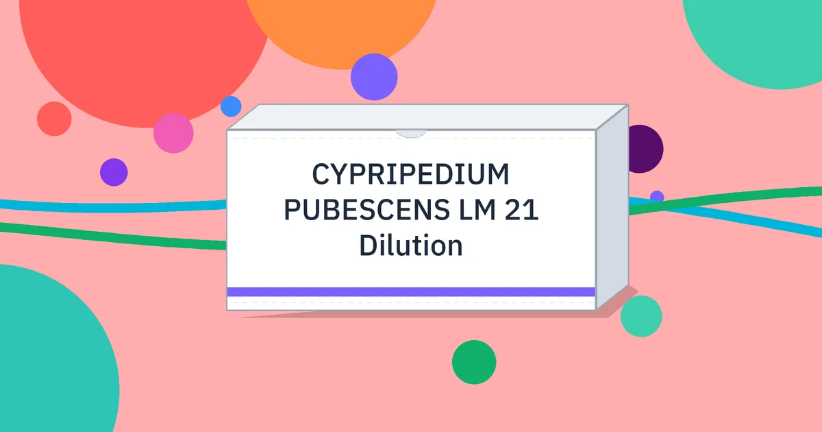 Symbolbild: Packung mit der Aufschrift CYPRIPEDIUM PUBESCENS LM 21 Dilution (PZN 13460163) – Verfügbarkeit und Bezug in Apotheken in Frankfurt am Main