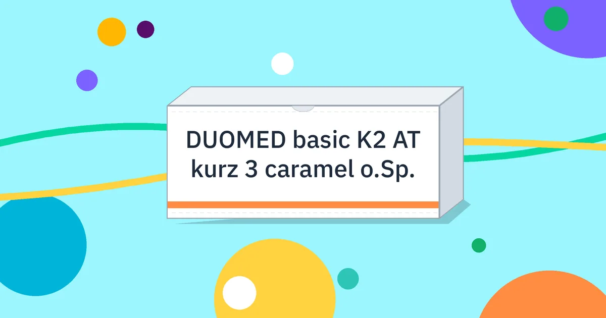 Symbolbild: Packung mit der Aufschrift DUOMED basic K2 AT kurz 3 caramel o.Sp. (PZN 20906263) – Verfügbarkeit und Bezug in Apotheken in Frankfurt am Main