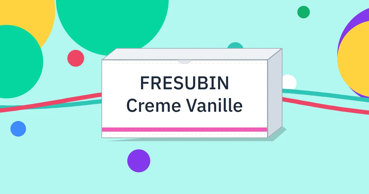 Symbolbild: Packung mit der Aufschrift FRESUBIN Creme Vanille (PZN 17269775) – Verfügbarkeit und Bezug in Apotheken in Frankfurt am Main