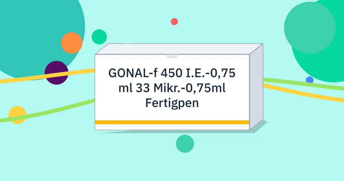 Symbolbild: Packung mit der Aufschrift GONAL-f 450 I.E.-0,75 ml 33 Mikr.-0,75ml Fertigpen (PZN 18363447) – Verfügbarkeit und Bezug in Apotheken in Frankfurt am Main