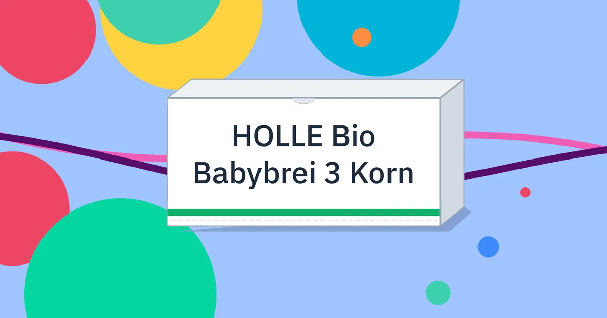 Symbolbild: Packung mit der Aufschrift HOLLE Bio Babybrei 3 Korn (PZN 02909252) – Verfügbarkeit und Bezug in Apotheken in Frankfurt am Main