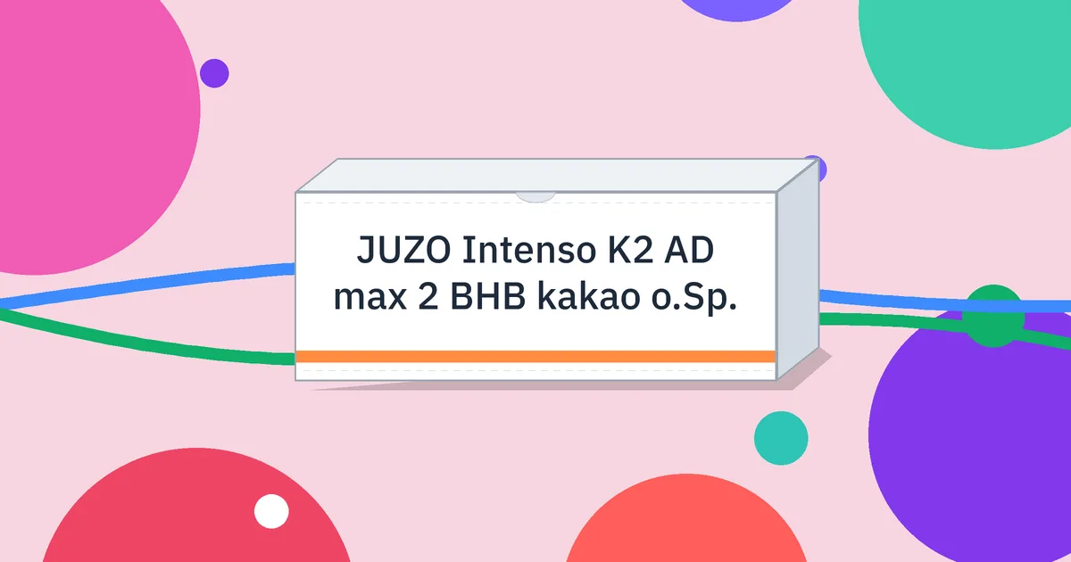 Symbolbild: Packung mit der Aufschrift JUZO Intenso K2 AD max 2 BHB kakao o.Sp. (PZN 18627076) – Verfügbarkeit und Bezug in Apotheken in Frankfurt am Main