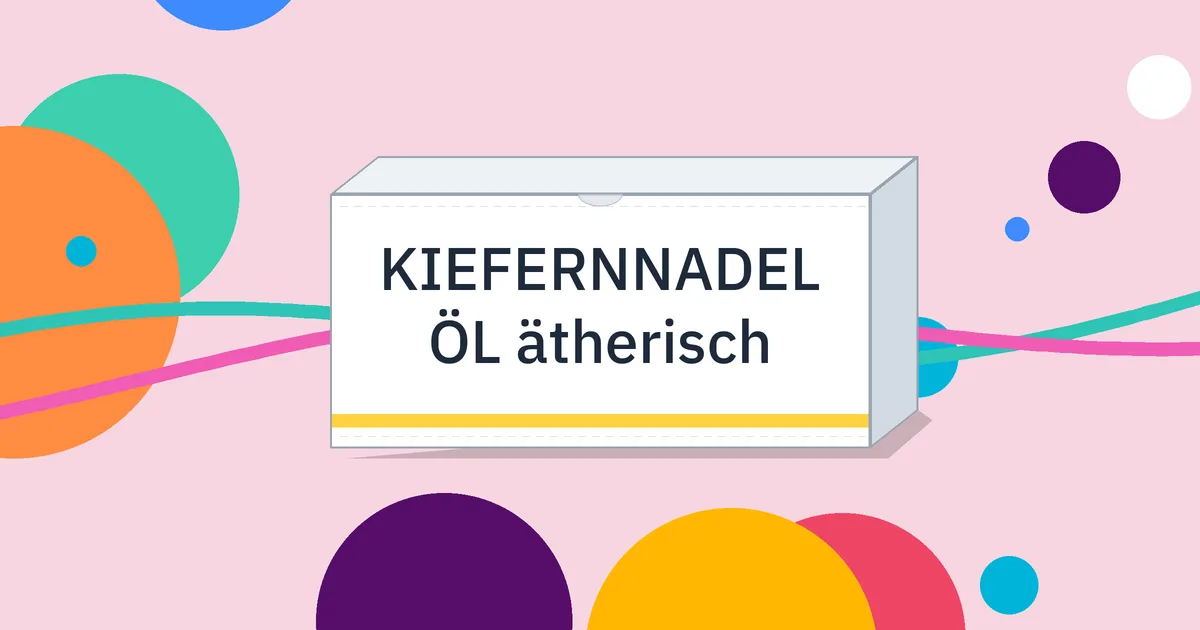 Symbolbild: Packung mit der Aufschrift KIEFERNNADEL ÖL ätherisch (PZN 15236837) – Verfügbarkeit und Bezug in Apotheken in Frankfurt am Main