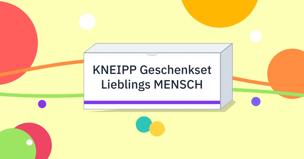 Symbolbild: Packung mit der Aufschrift KNEIPP Geschenkset Lieblings MENSCH (PZN 19515801) – Verfügbarkeit und Bezug in Apotheken in Frankfurt am Main