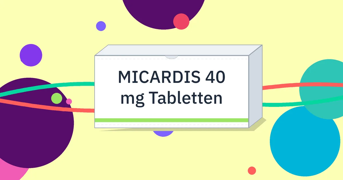 Symbolbild: Packung mit der Aufschrift MICARDIS 40 mg Tabletten (PZN 01426936) – Verfügbarkeit und Bezug in Apotheken in Frankfurt am Main
