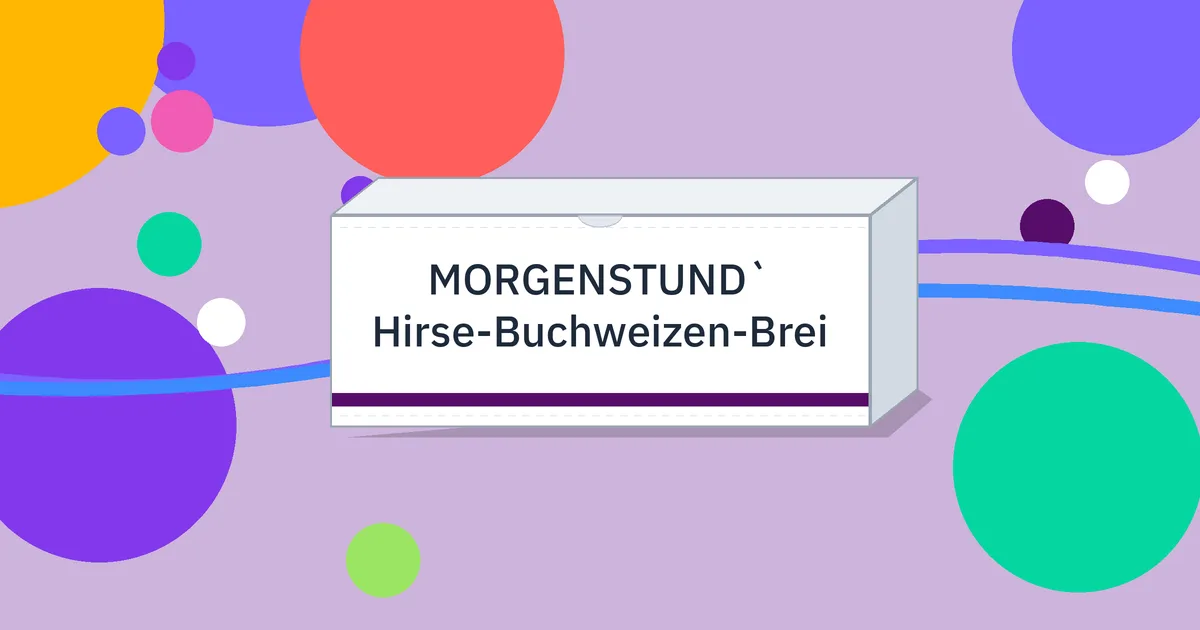 Symbolbild: Packung mit der Aufschrift MORGENSTUND` Hirse-Buchweizen-Brei (PZN 19946760) – Verfügbarkeit und Bezug in Apotheken in Frankfurt am Main