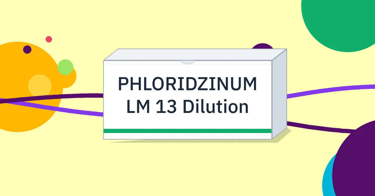 Symbolbild: Packung mit der Aufschrift PHLORIDZINUM LM 13 Dilution (PZN 13639264) – Verfügbarkeit und Bezug in Apotheken in Frankfurt am Main