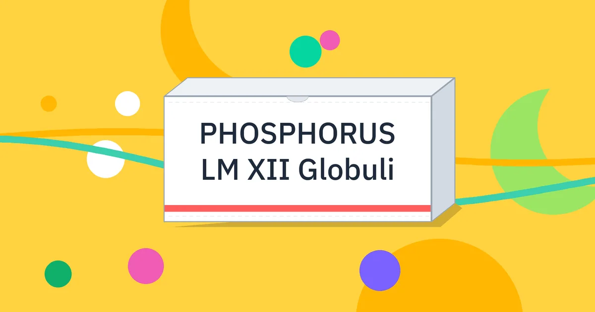 Symbolbild: Packung mit der Aufschrift PHOSPHORUS LM XII Globuli (PZN 02822574) – Verfügbarkeit und Bezug in Apotheken in Frankfurt am Main