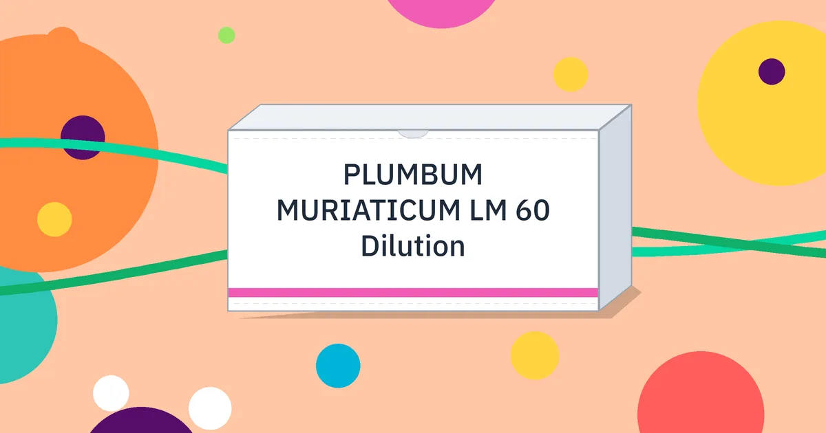 Symbolbild: Packung mit der Aufschrift PLUMBUM MURIATICUM LM 60 Dilution (PZN 13041845) – Verfügbarkeit und Bezug in Apotheken in Frankfurt am Main