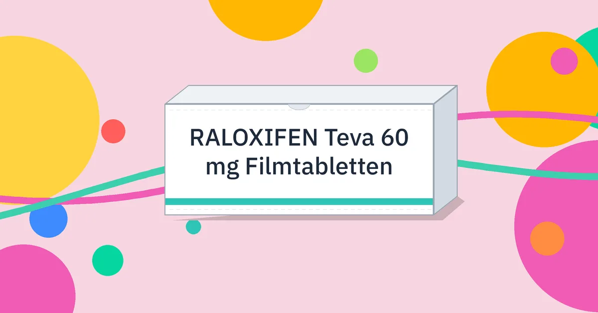 Symbolbild: Packung mit der Aufschrift RALOXIFEN Teva 60 mg Filmtabletten (PZN 13331170) – Verfügbarkeit und Bezug in Apotheken in Frankfurt am Main