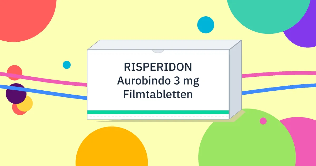 Symbolbild: Packung mit der Aufschrift RISPERIDON Aurobindo 3 mg Filmtabletten (PZN 07713602) – Verfügbarkeit und Bezug in Apotheken in Frankfurt am Main