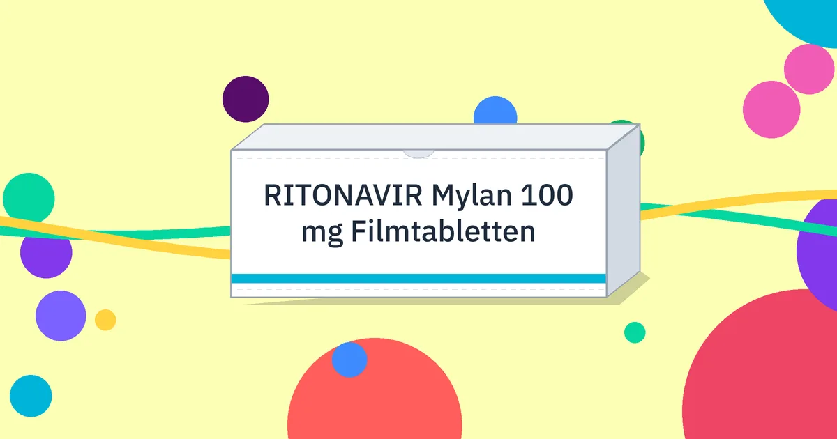 Symbolbild: Packung mit der Aufschrift RITONAVIR Mylan 100 mg Filmtabletten (PZN 17889383) – Verfügbarkeit und Bezug in Apotheken in Frankfurt am Main