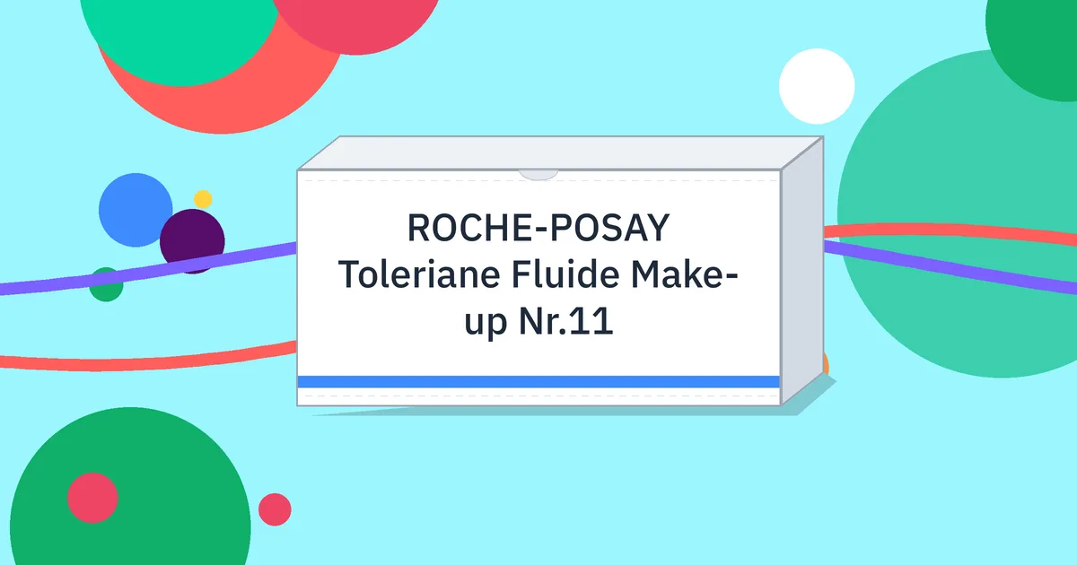 Symbolbild: Packung mit der Aufschrift ROCHE-POSAY Toleriane Fluide Make-up Nr.11 (PZN 18330117) – Verfügbarkeit und Bezug in Apotheken in Frankfurt am Main