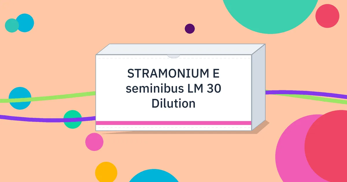 Symbolbild: Packung mit der Aufschrift STRAMONIUM E seminibus LM 30 Dilution (PZN 13202478) – Verfügbarkeit und Bezug in Apotheken in Frankfurt am Main