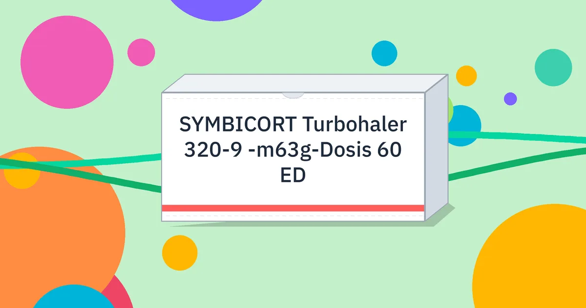 Symbolbild: Packung mit der Aufschrift SYMBICORT Turbohaler 320-9 -m63g-Dosis 60 ED (PZN 14227210) – Verfügbarkeit und Bezug in Apotheken in Frankfurt am Main