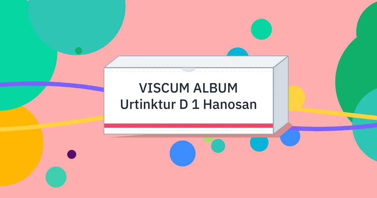 Symbolbild: Packung mit der Aufschrift VISCUM ALBUM Urtinktur D 1 Hanosan (PZN 07431938) – Verfügbarkeit und Bezug in Apotheken in Frankfurt am Main